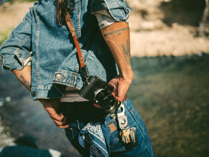 Leather Camera Straps with Peak Design Anchor Links – Clever Supply Co.